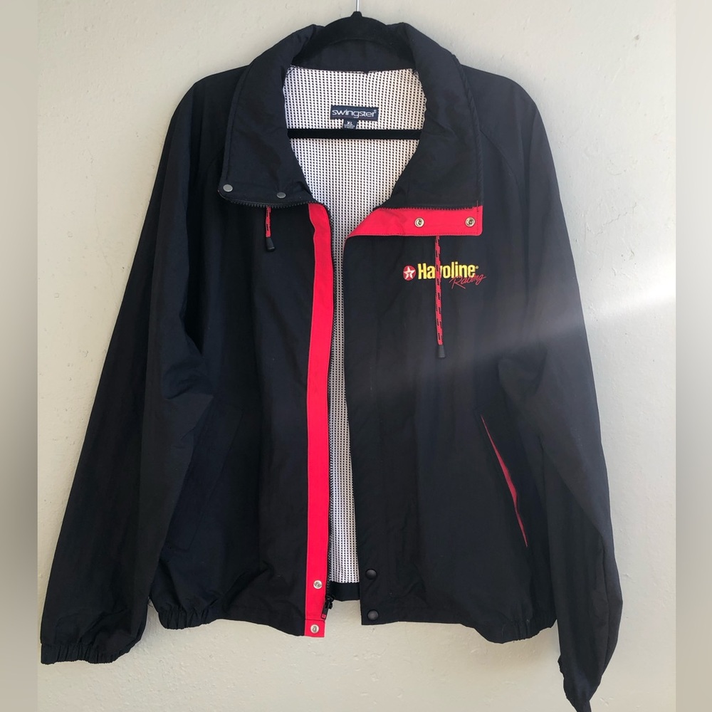 Swingster Havoline Racing Jacket Size Xl Black - Gem